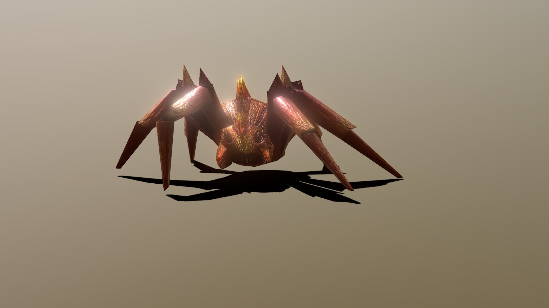 6 Legged Spider - Download Free 3D model by ArachnoBoy (@vang807 ...