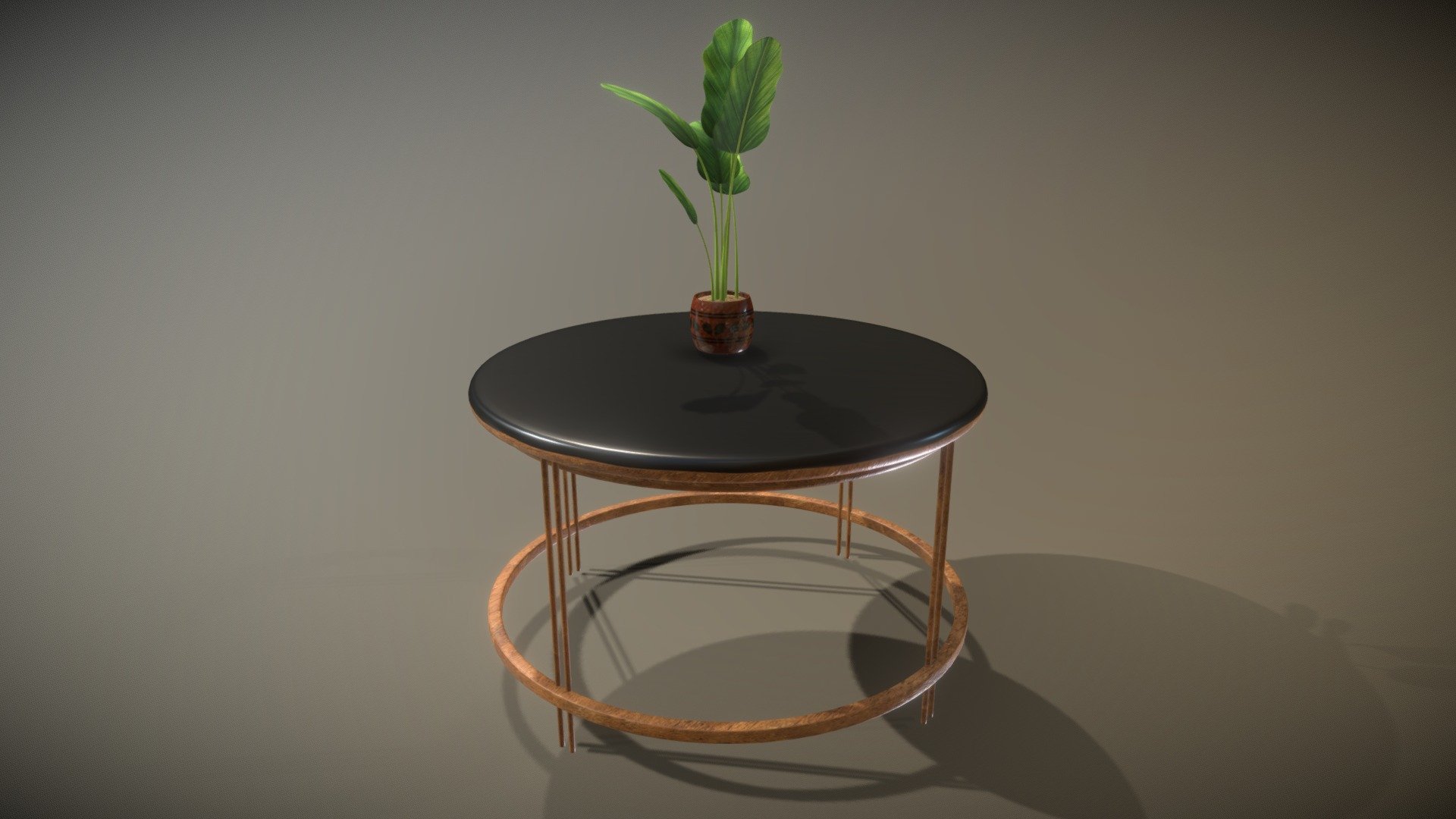 Table & Plant 01 - Buy Royalty Free 3D model by Misam Ali Rizvi ...