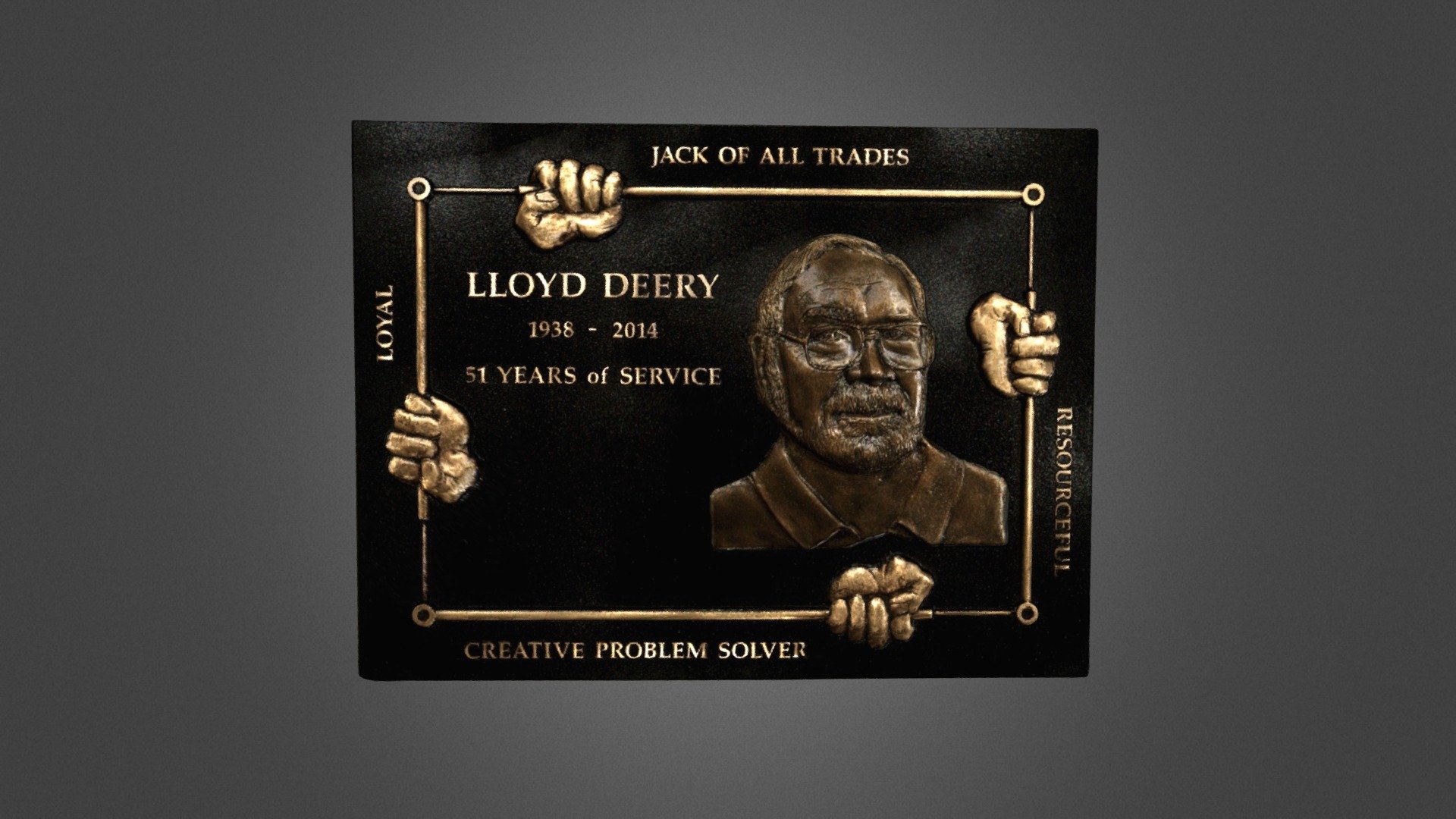 Deery Plaque - 3D model by DJS Associates (@DJS-Associates) [0518749 ...
