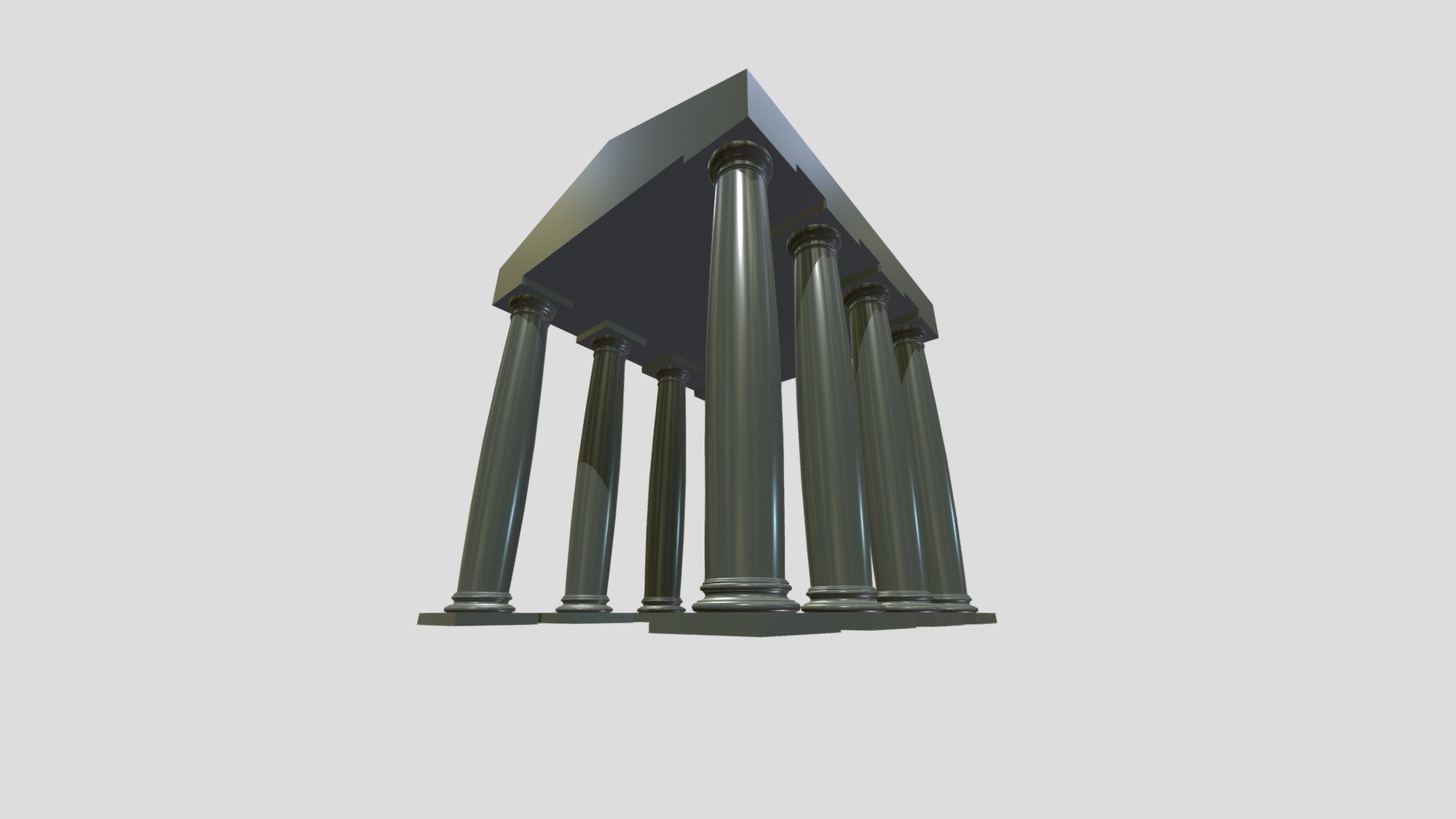 WK3_ Doric Pillars_ Buehler_ Asa - Download Free 3D model by AsaBuehler ...