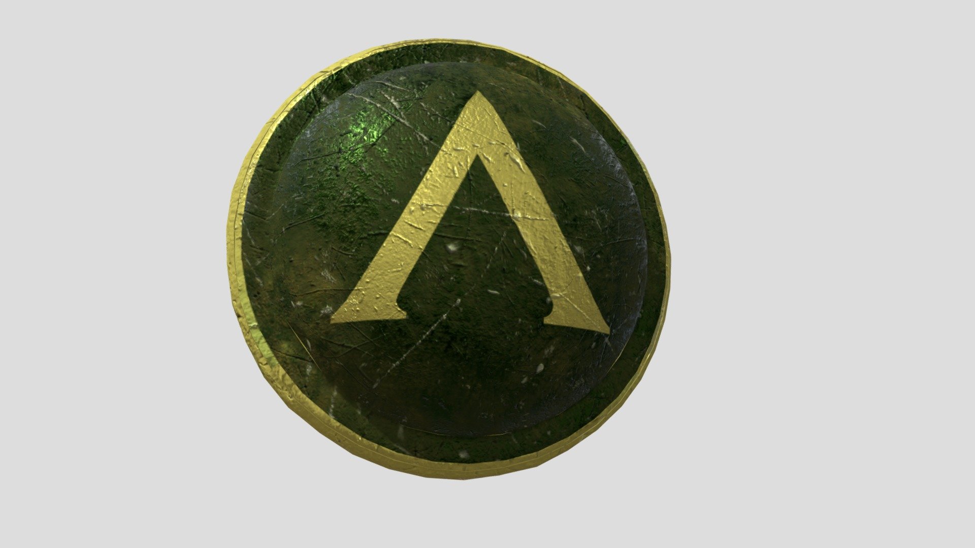 Spartan Shield - 3D model by marclikesmoths [051aa51] - Sketchfab