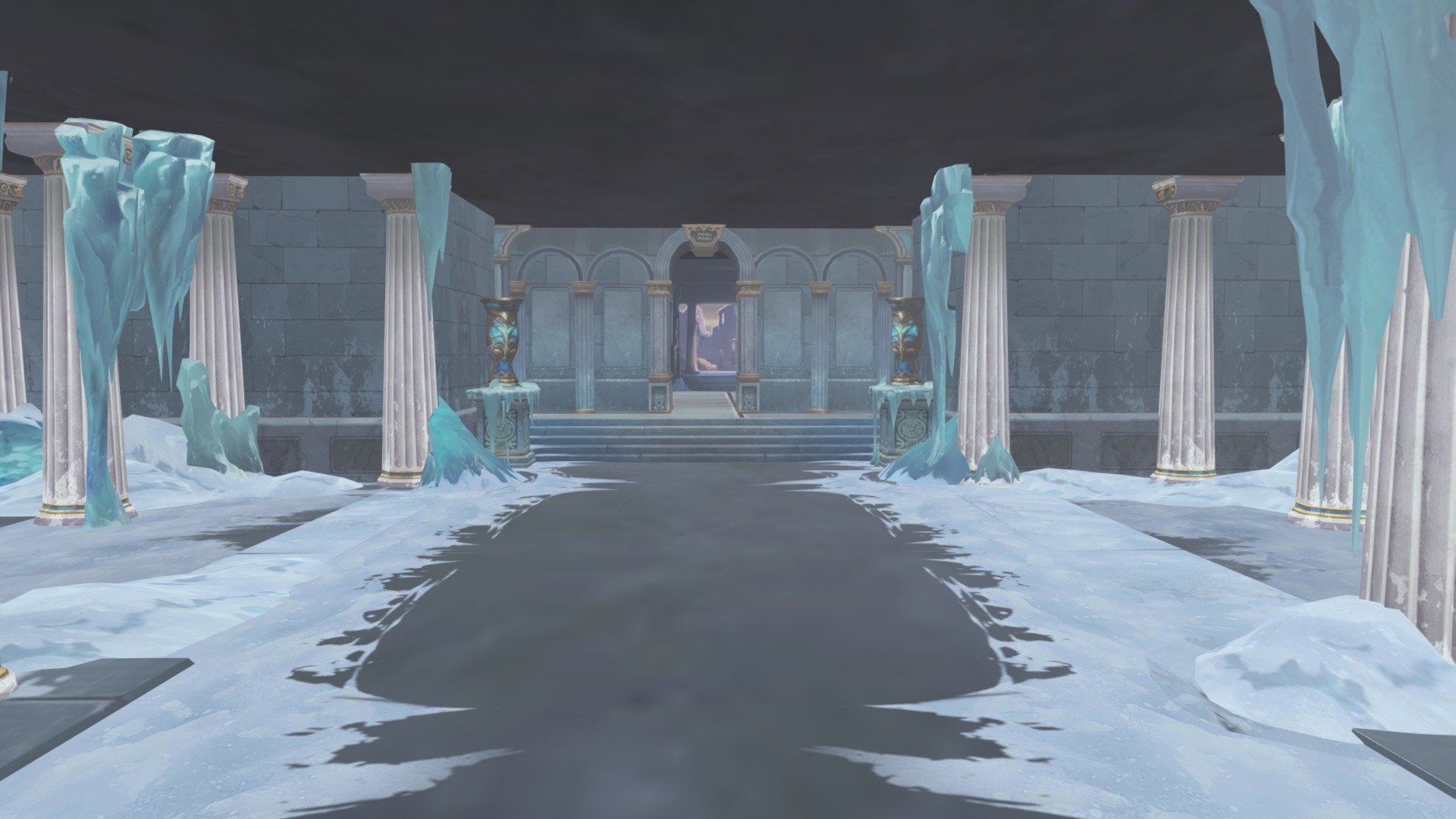 Ice Temple - Buy Royalty Free 3D model by GremorySaiyan [051b58b ...