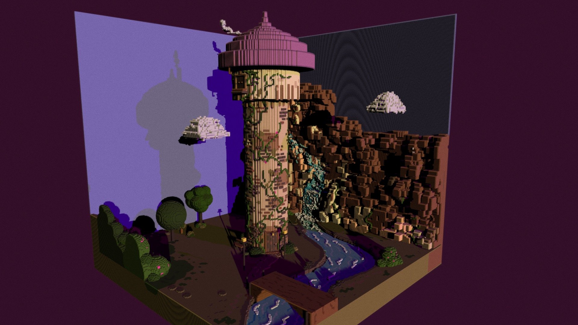 rapunzel tower - 3D model by matyldao [051b7e2] - Sketchfab
