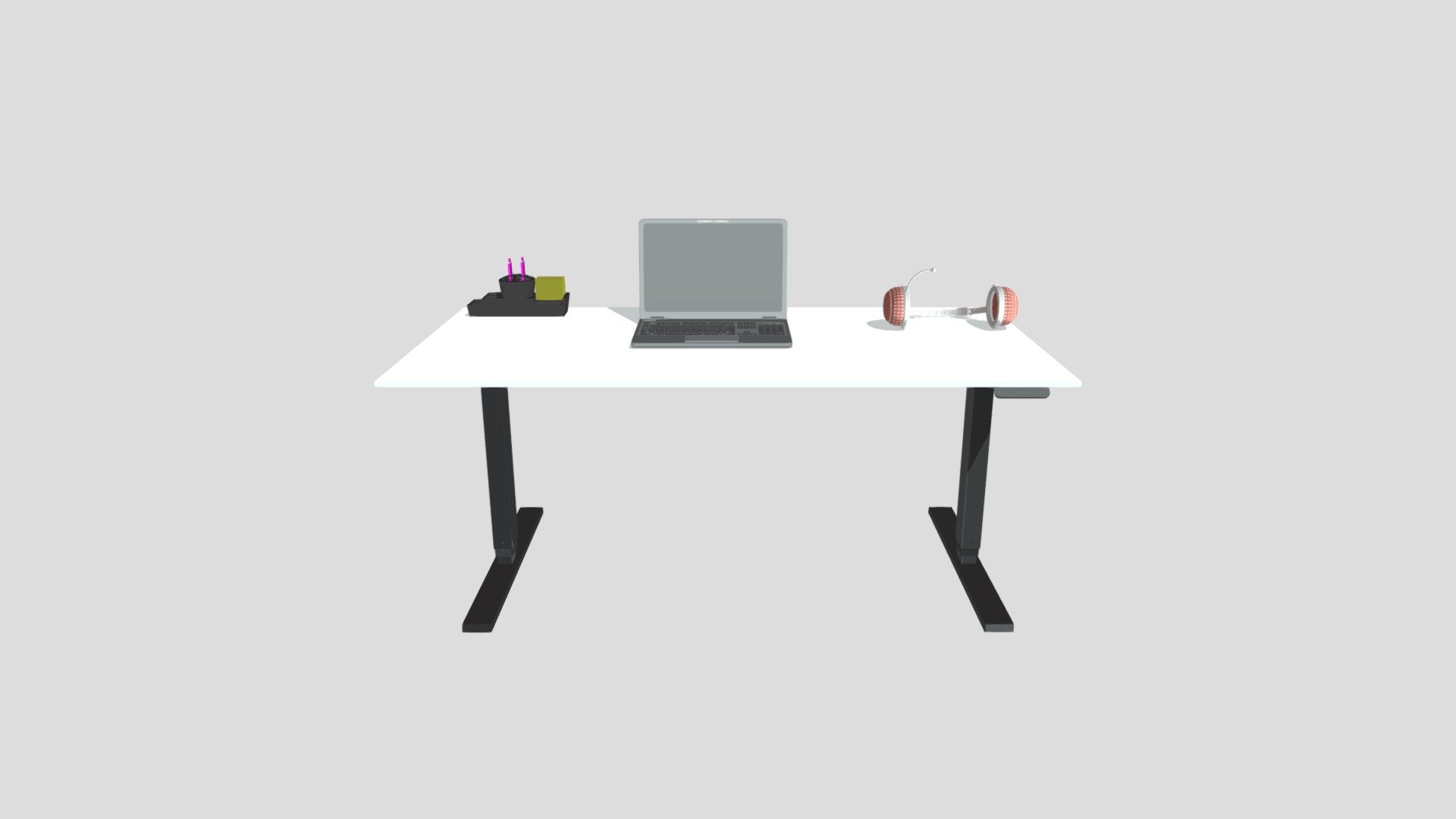 Height Adjustable Table - 3D model by convergencerobotics [051c804 ...