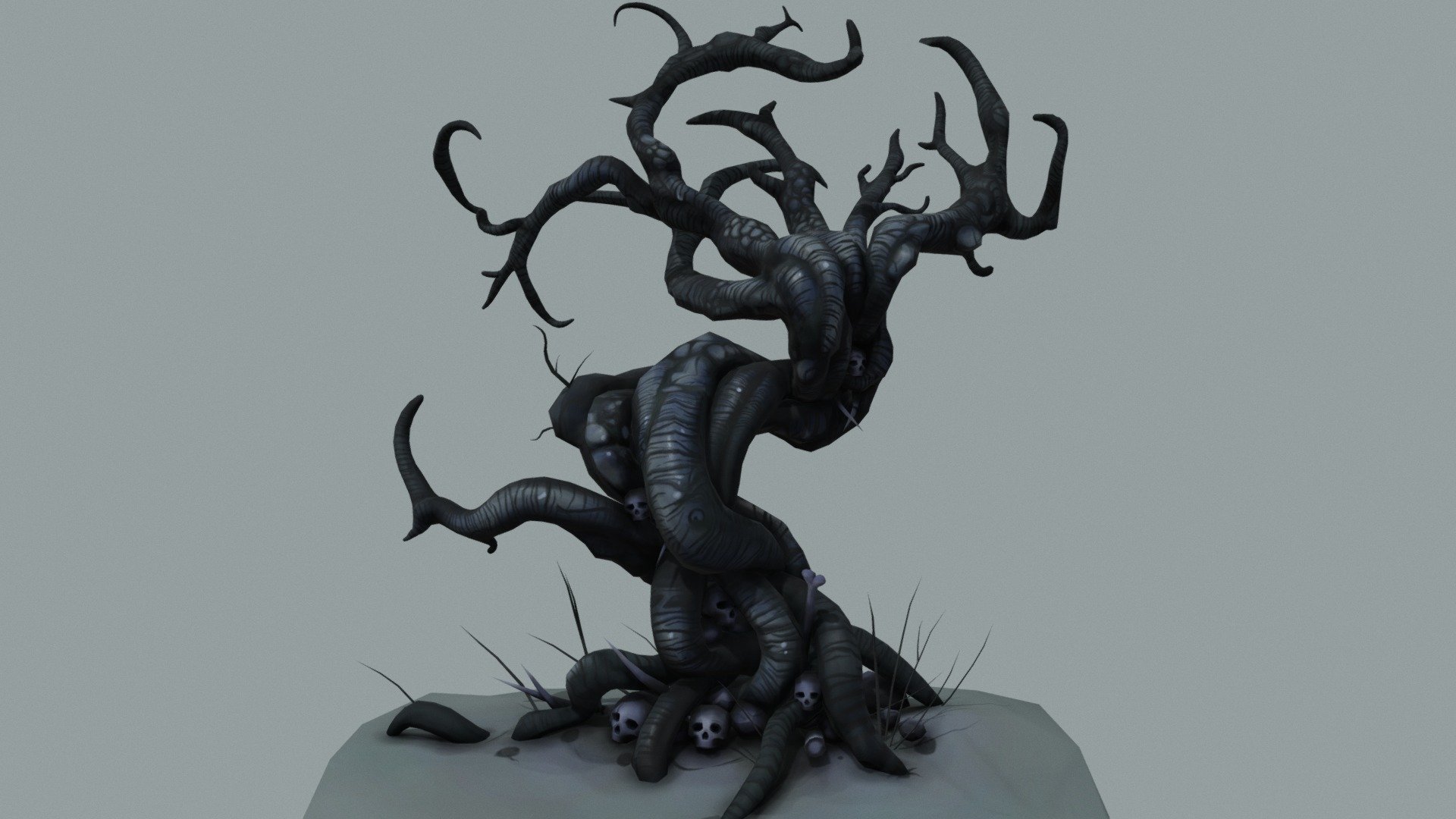 Undead Tree (Original Concept: Michalivan) - 3D model by Jessica Stanjo ...
