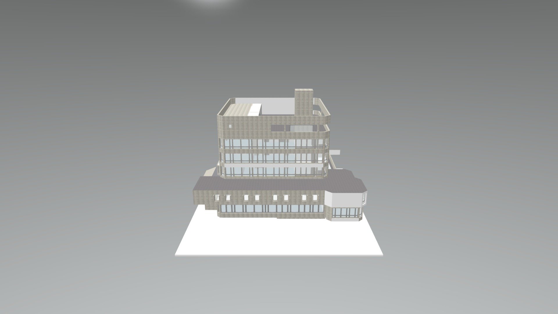 Haupttrakt Gymasium Liestal 27.05.2015 - 3D model by endakilla (@EnisMu ...