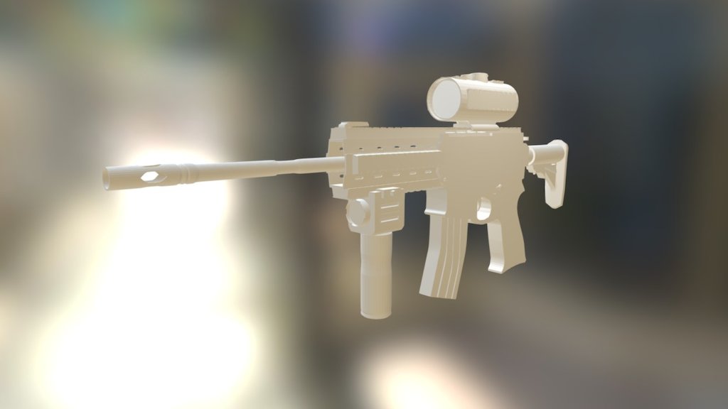Ar Finished Model textureless - 3D model by nevrad [051f108] - Sketchfab