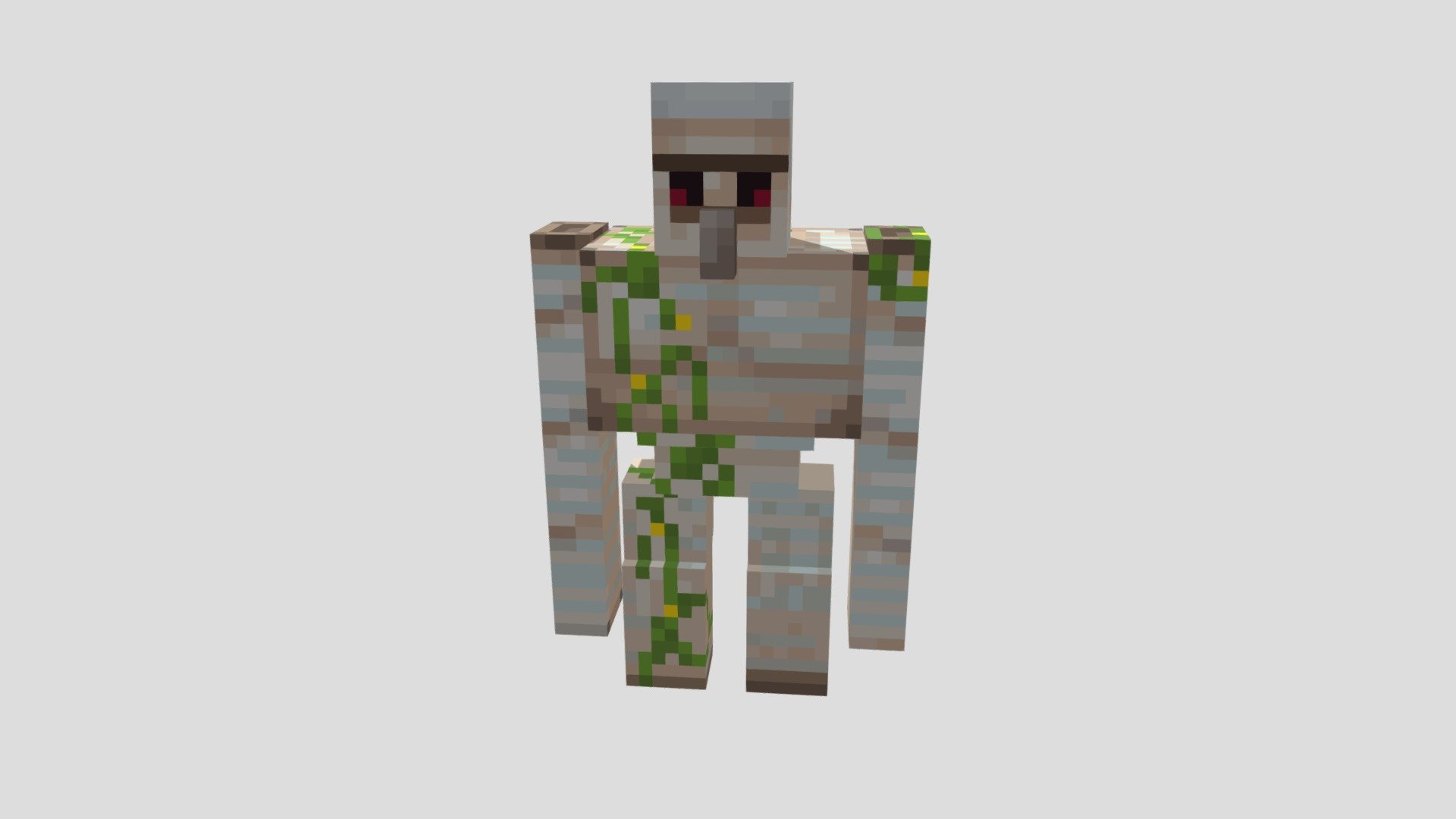Iron golem with custom animations :) - 3D model by TrilliClaus [051f644 ...