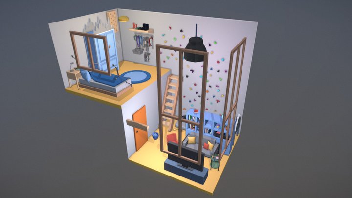 Climber 3D models - Sketchfab