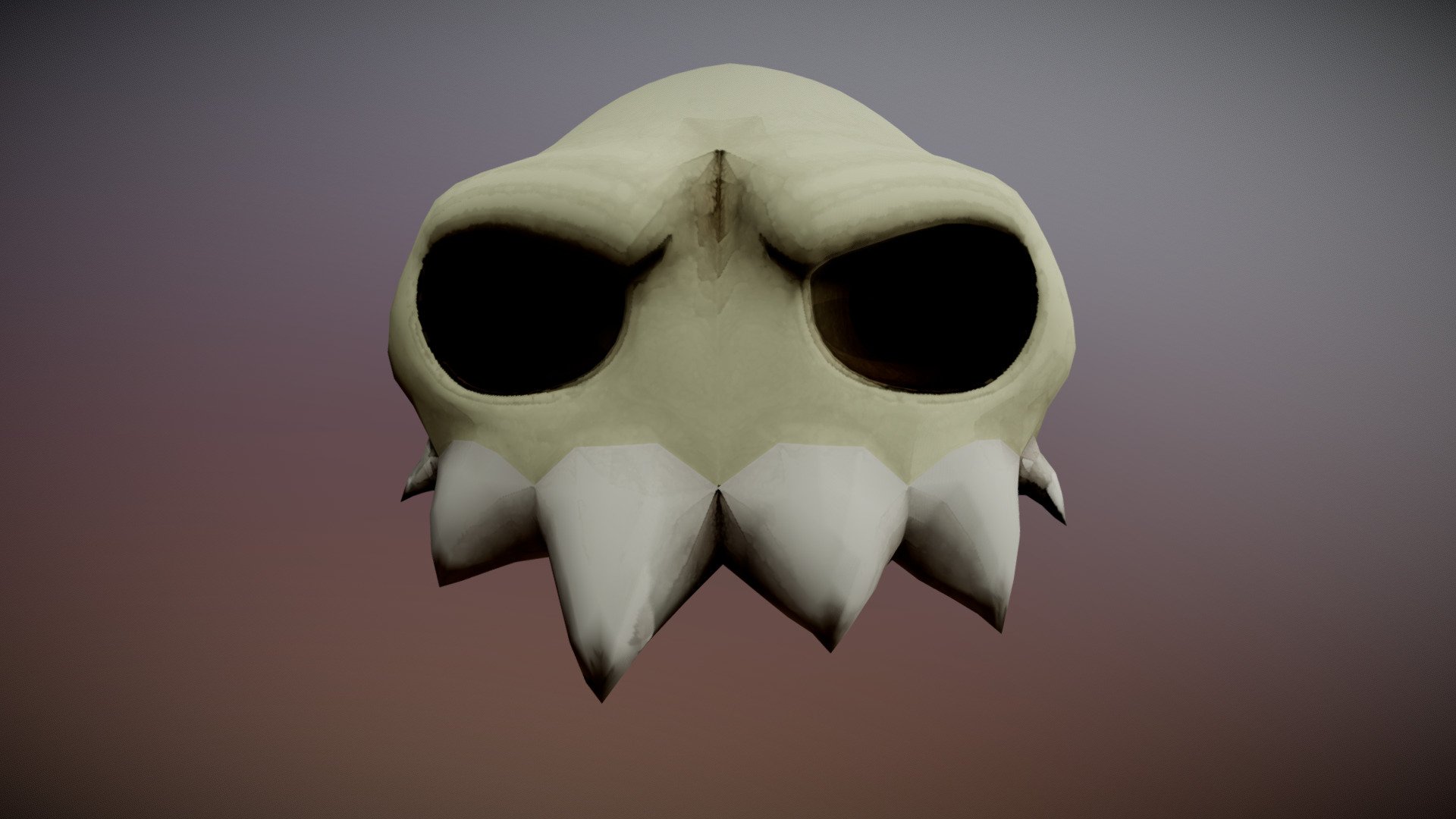 Stylized skull - Download Free 3D model by mariusmunier [05214c1 ...