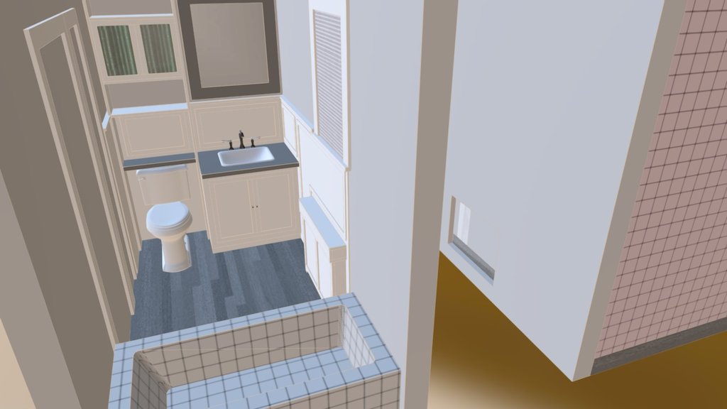 Bathroom - 3D model by travis.gant [0523a97] - Sketchfab