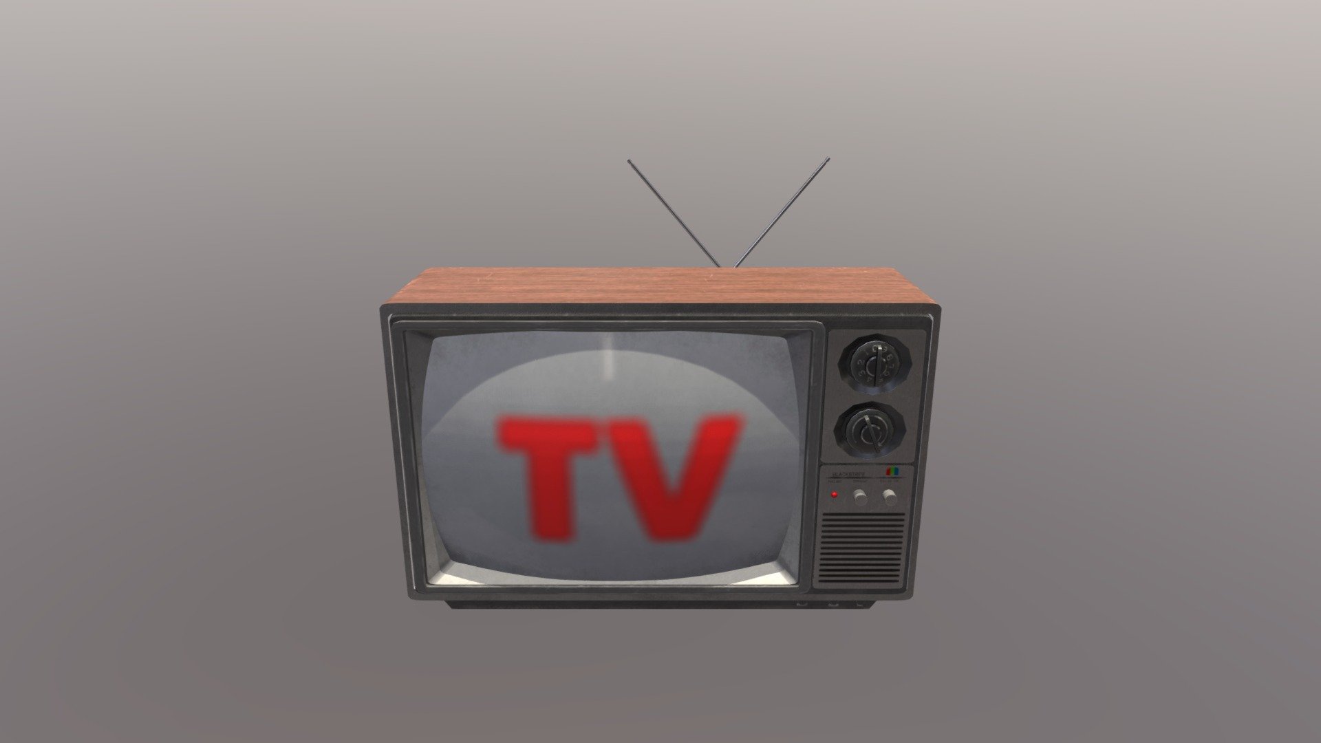 old_tv (1) - Download Free 3D model by planetaglobo4 [0524341] - Sketchfab