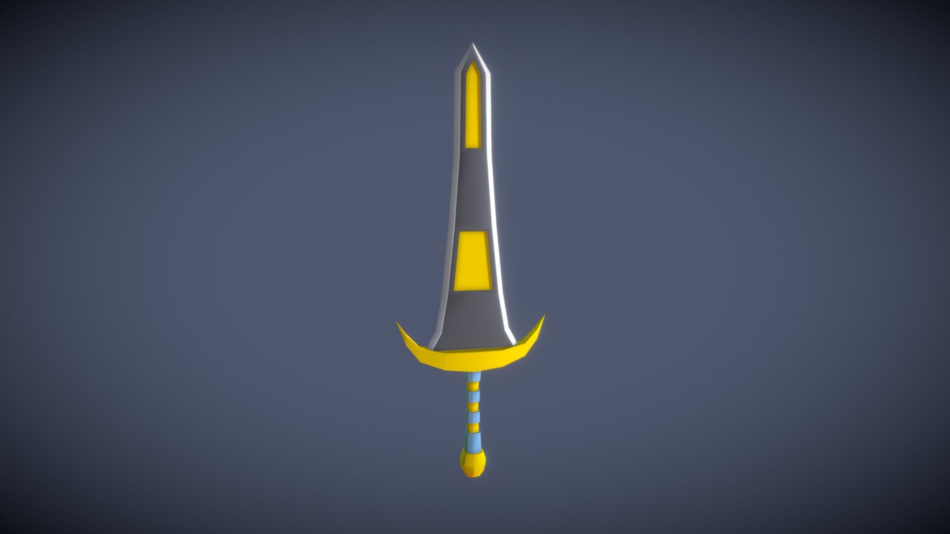 Low Poly sword - 3D model by Luiver [052493d] - Sketchfab