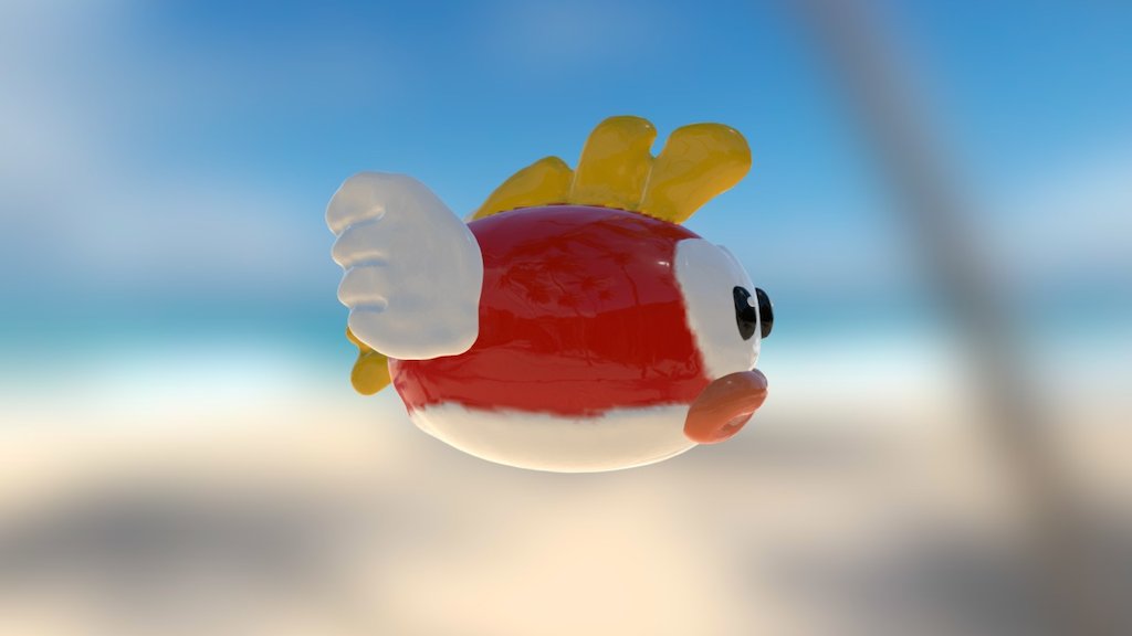 Glossy Cheep Cheep - 3D model by bharatb17 [0525cb6] - Sketchfab