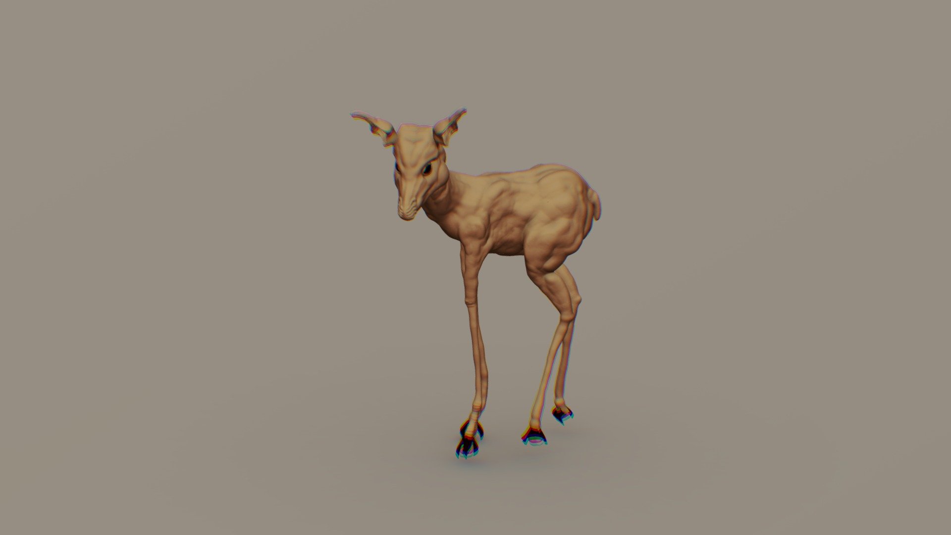 Bokkie - 3D model by Henri.Schoots [0527176] - Sketchfab