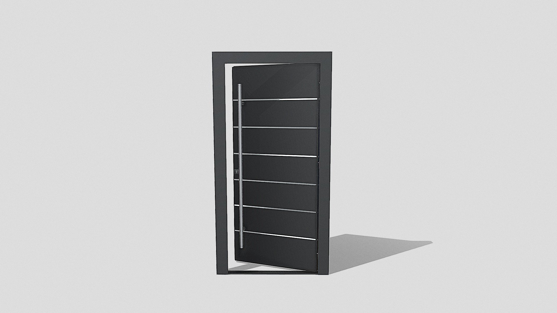Entrance door (open animation) - Buy Royalty Free 3D model by ...