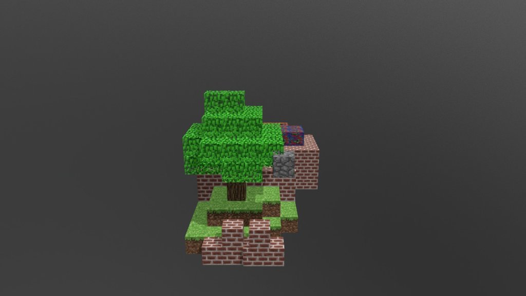 Test Minecraft first try - 3D model by Imke [0528bff] - Sketchfab