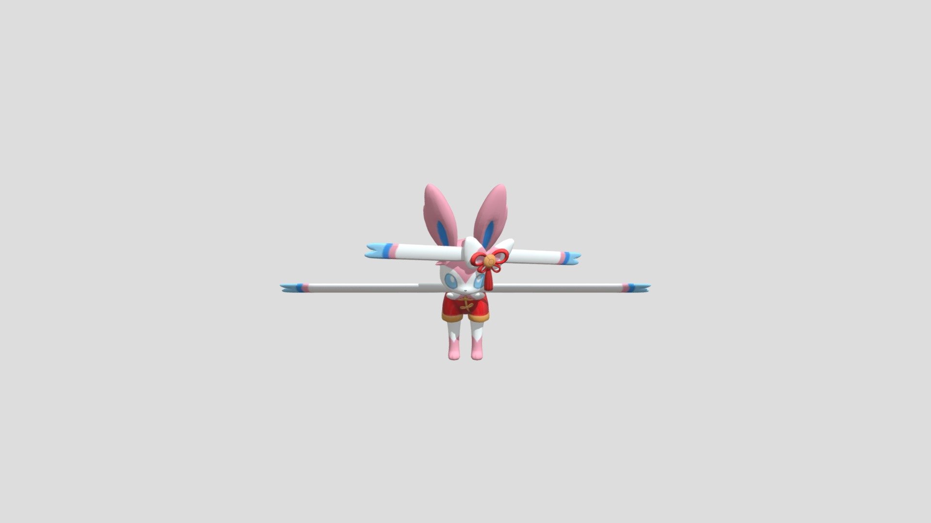 sylveon_lv2 - Download Free 3D model by Blends22 ...