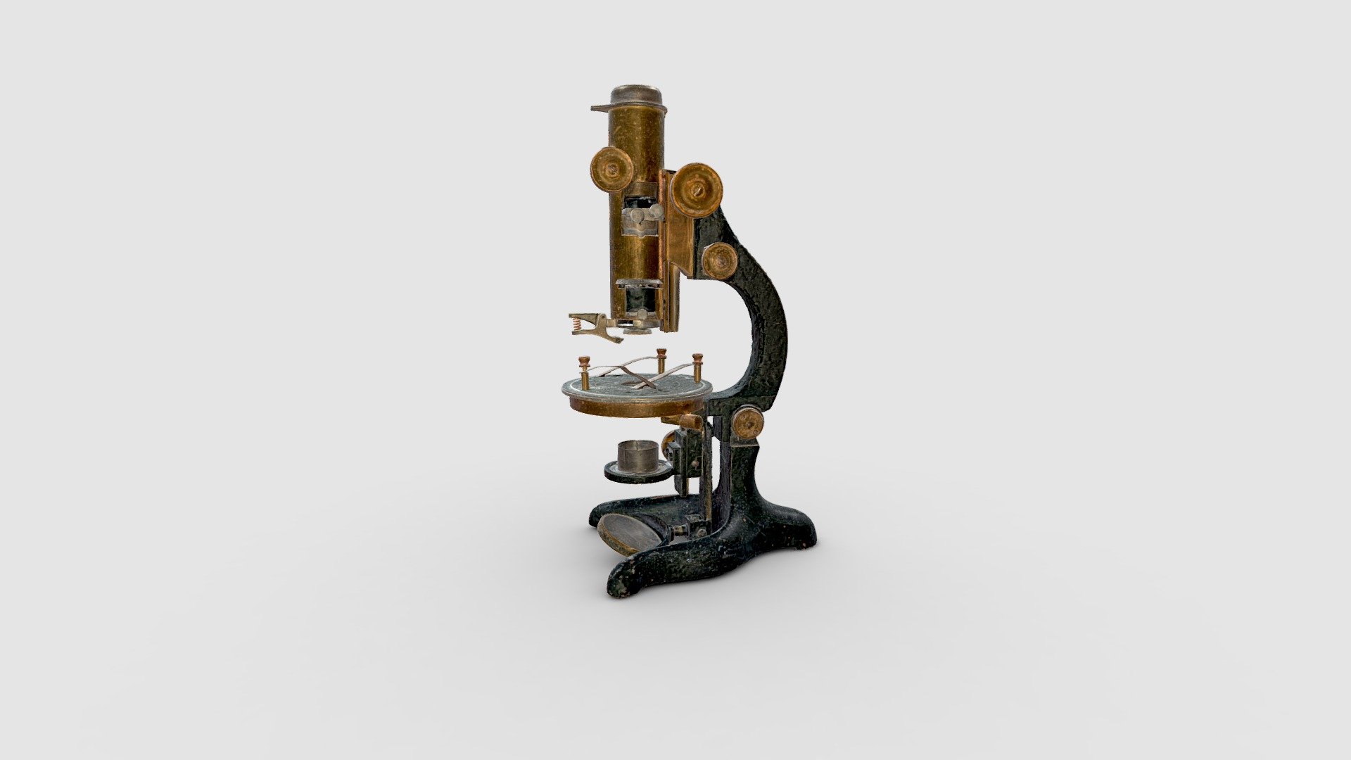 Mikroskop - Download Free 3D model by Fundacja Collect ...