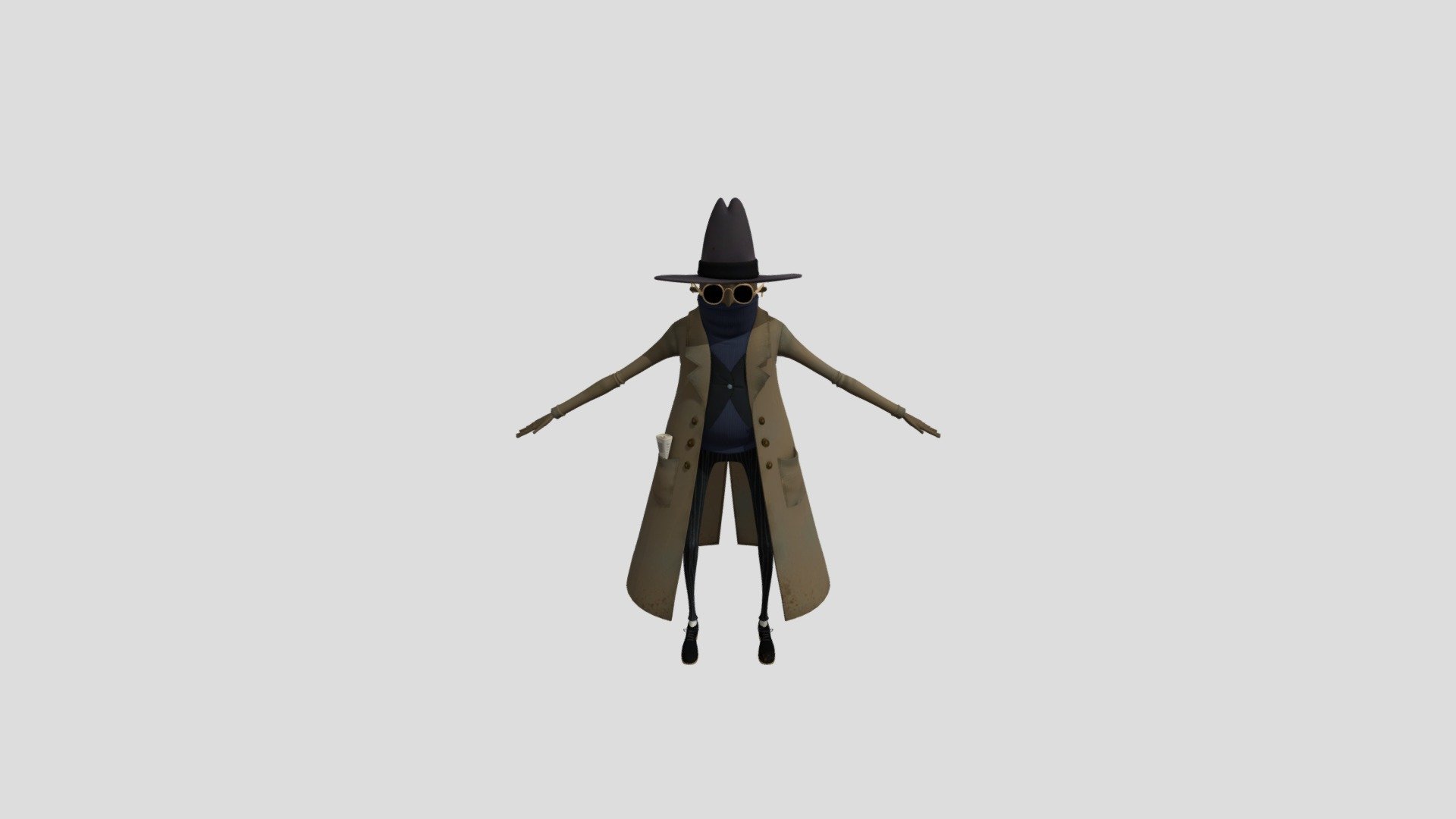 Hello Neighbor 2 Man in the hat - Download Free 3D model by Heidyn ...