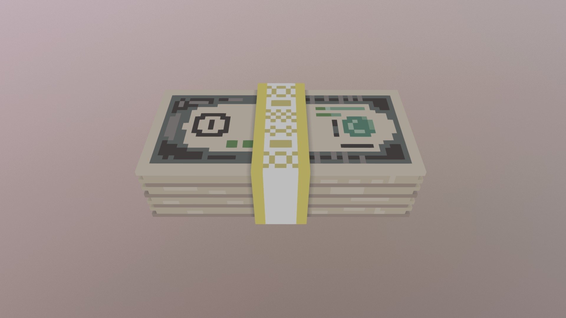 Money Dollar - 3D model by Nopzakung (@nutnopnom002) [052d75f] - Sketchfab