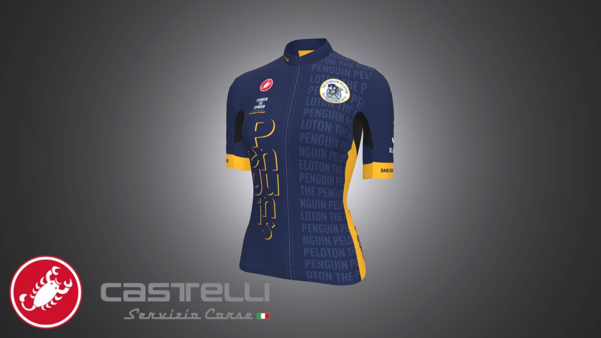 SC24111_PENGUIN PELOTON_4300503 W ENDURANCE JSY - 3D model by Castelli ...
