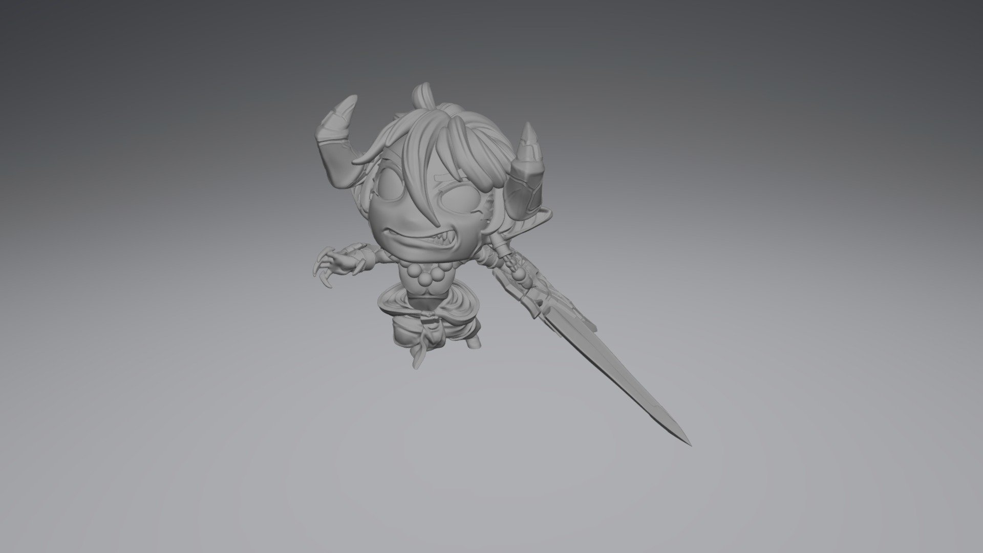 Super Chibi - Damien Kane - 3D model by Midknightheroes [052fde7 ...
