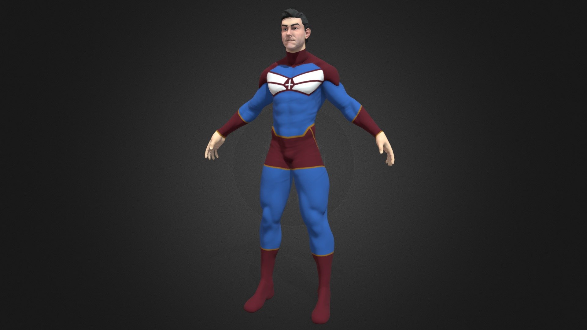 SuperHero: A Super Human Being 3D Sculpted Model - Download Free 3D ...