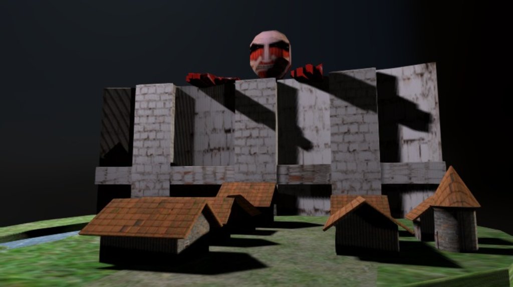 Wall Maria + Colossal - 3D model by b2k [0530e44] - Sketchfab