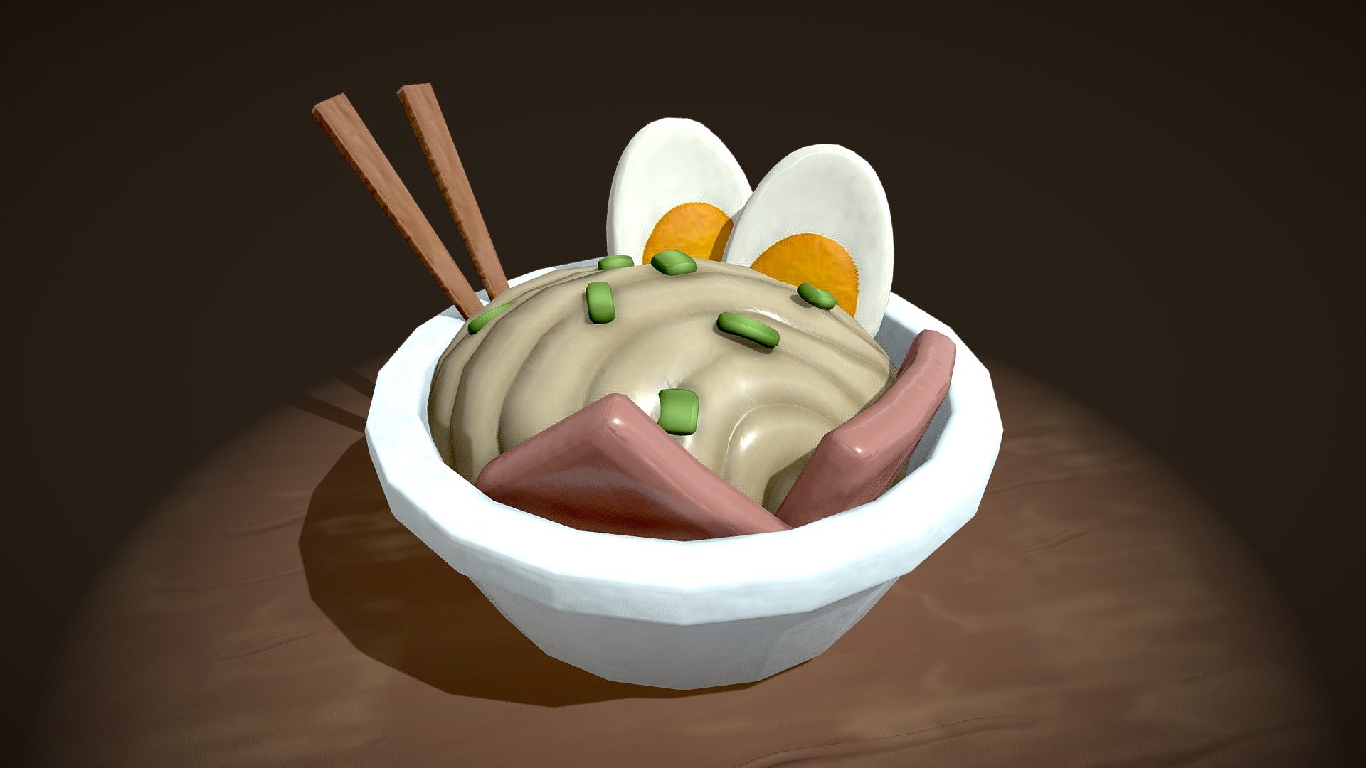 Stylized Ramen - 3D model by charlotte3009 [0531408] - Sketchfab