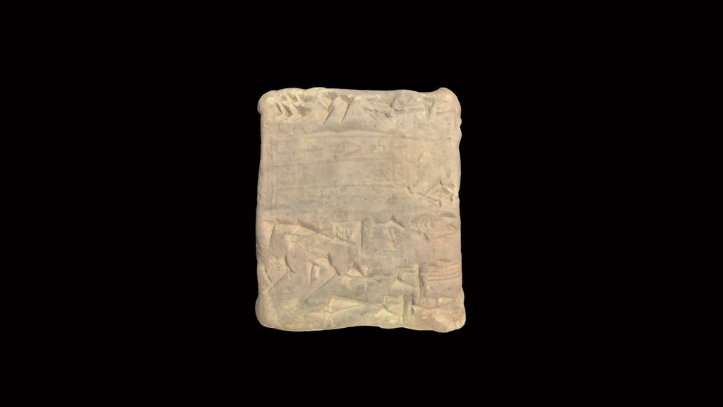Cuneiform Tablet Collection at the HMANE - A 3D model collection by ...