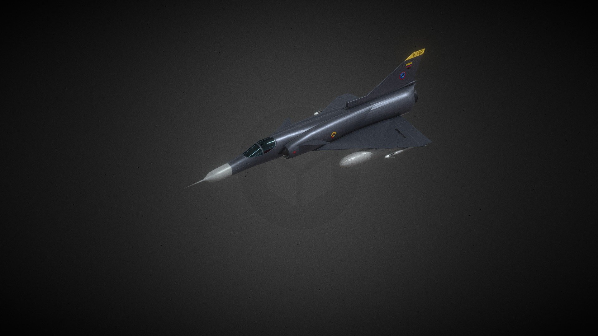 kfir - 3D model by Edison (@edison_garcia) [0532a24] - Sketchfab