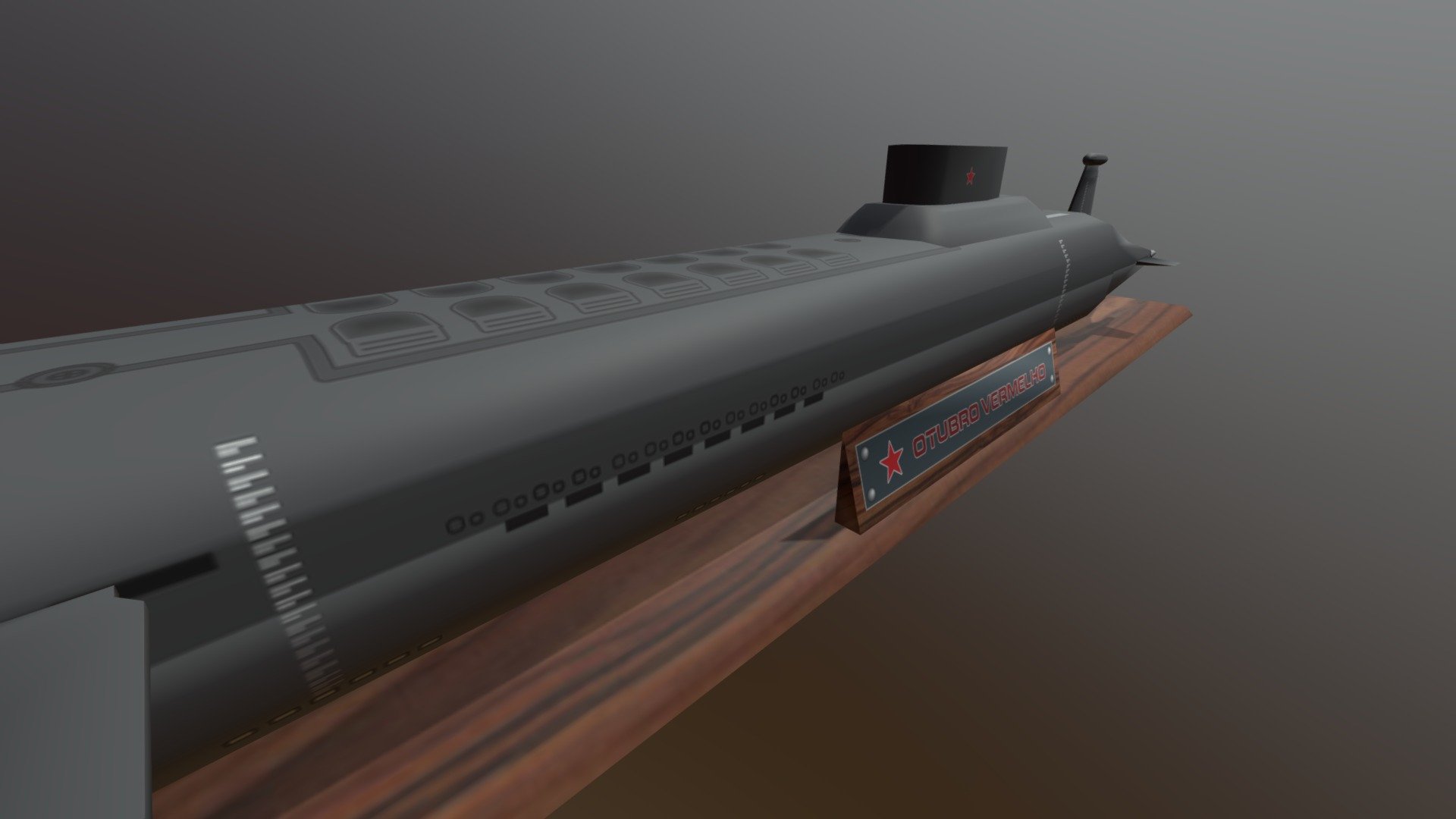 Red Octuber Display - 3D model by Tulio Roberto (@tulioroberto ...