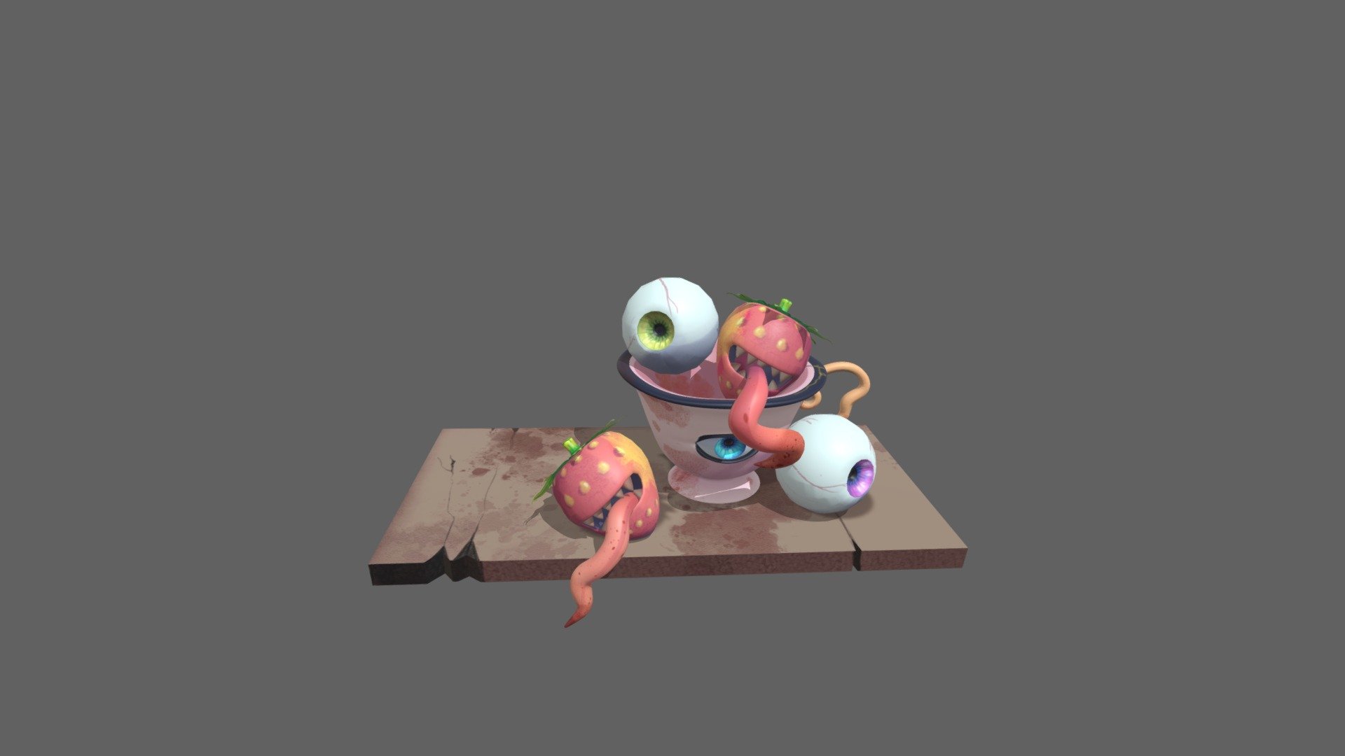 Bodegon pintado a mano - Download Free 3D model by Seraphian3 ...