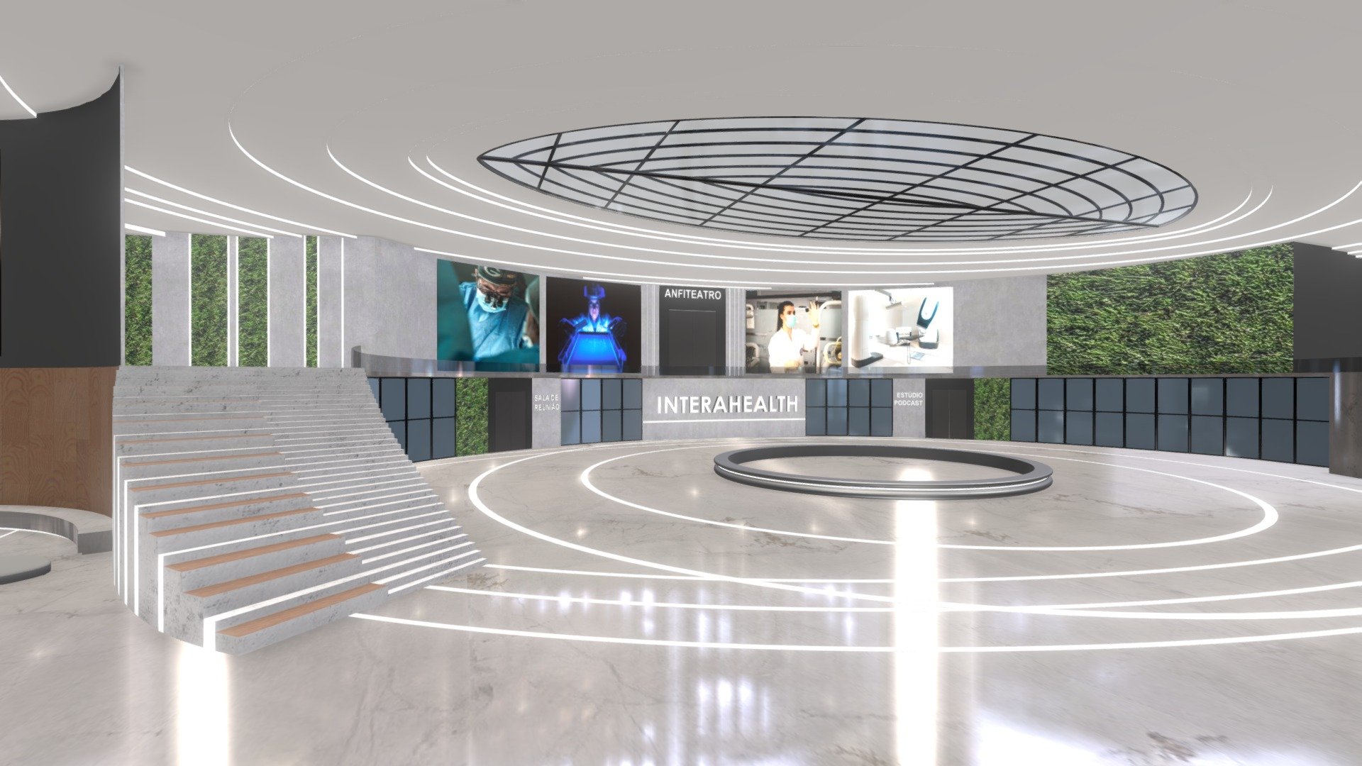 Arena InteraHealth - 3D model by Genoa-arq [05358a3] - Sketchfab