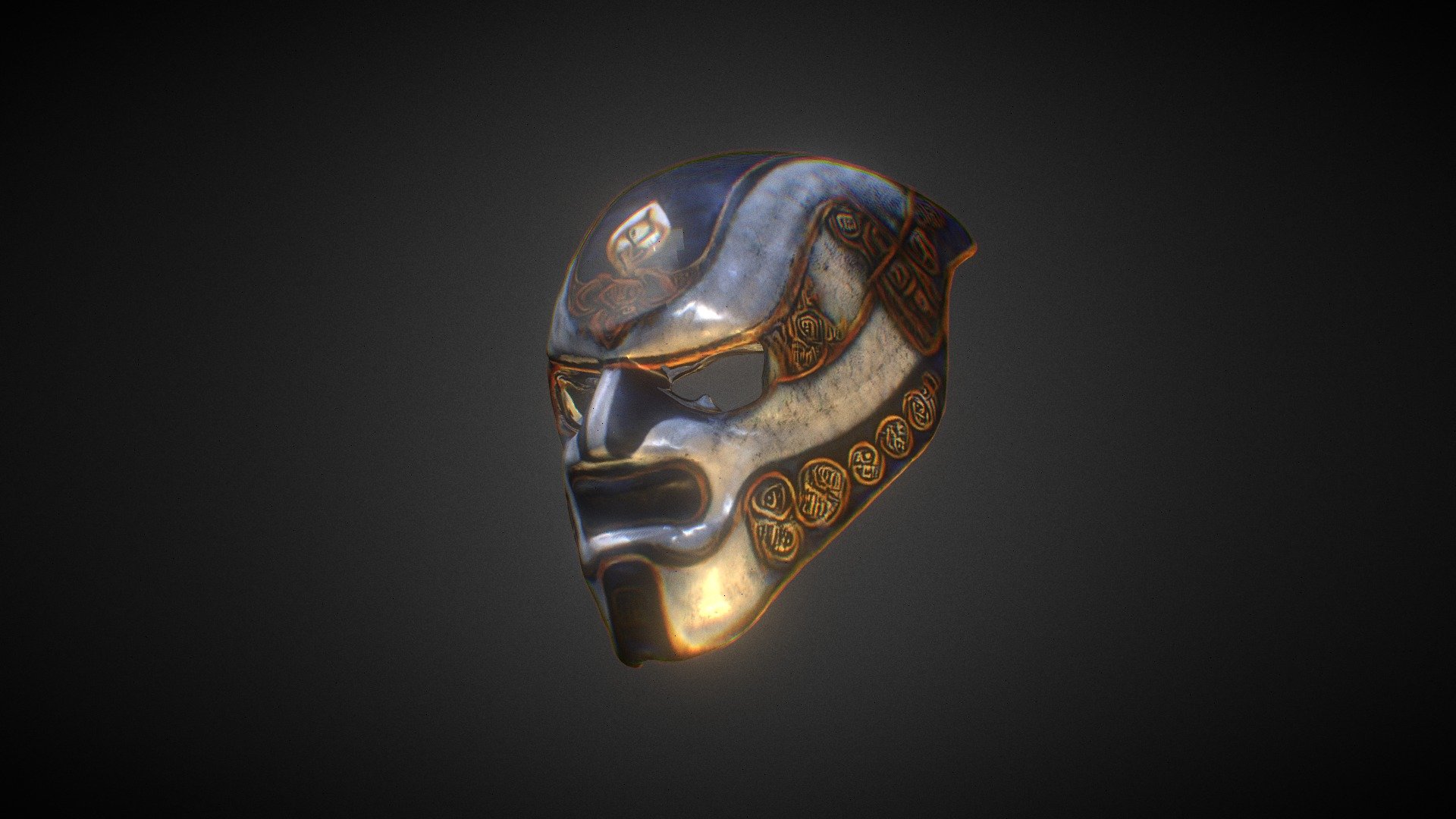 Futuristic Mask - 3D model by scorp (@sumanthsshet) [0535c51] - Sketchfab
