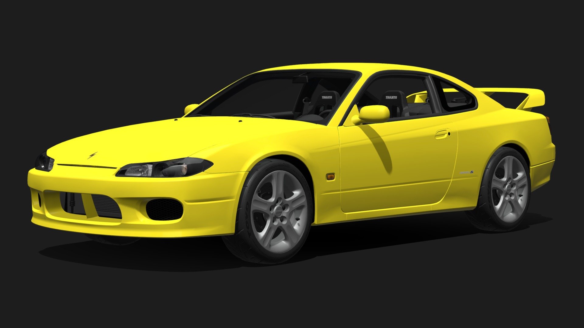 1999 Nissan Silvia Spec-S Aero (S15) - Download Free 3D model by OUTPISTON [0537cab] - Sketchfab