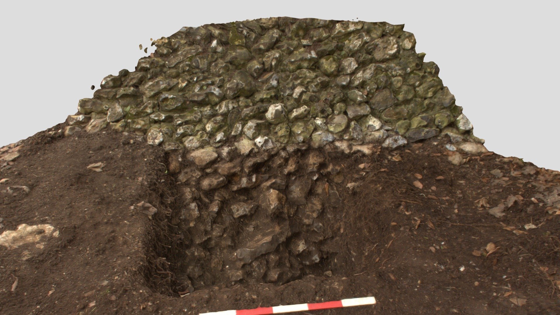 Simon's Test Pit. TP1 - 3D model by University of Reading Archaeology ...