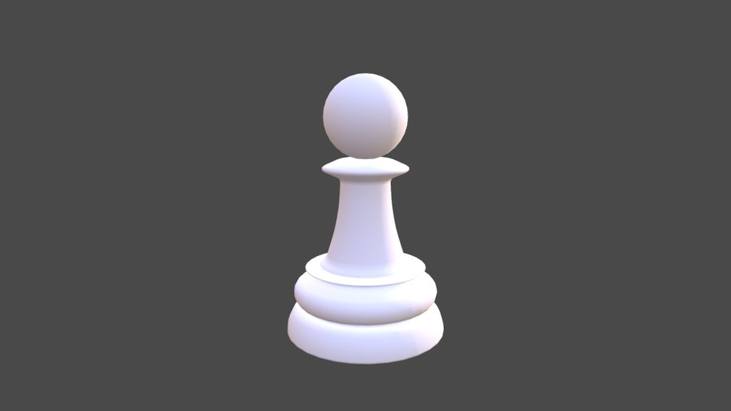 Chess Pawn - 3D model by Jasonpete [053882c] - Sketchfab
