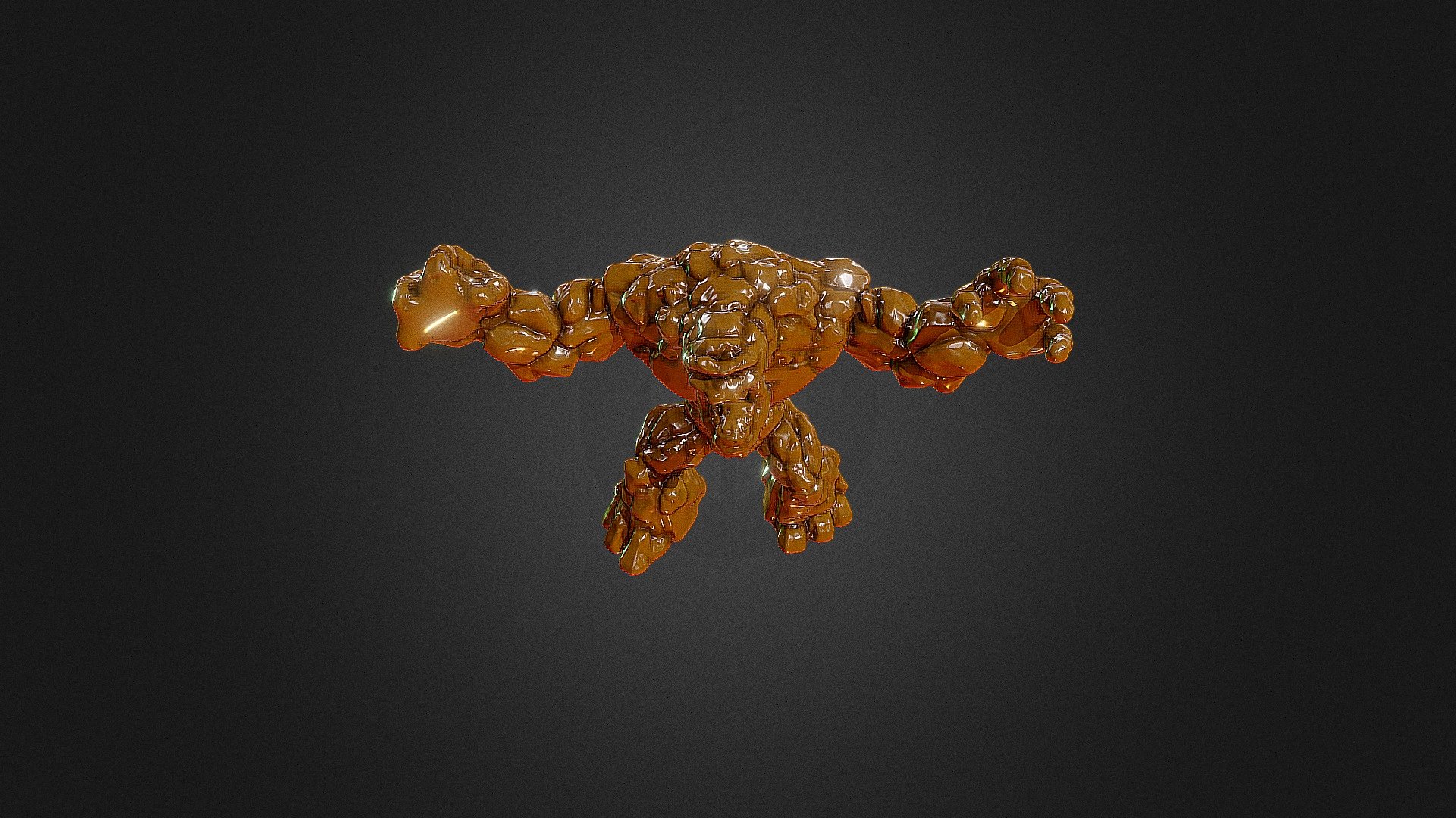 Golem - 3D model by Haze3D [053b037] - Sketchfab