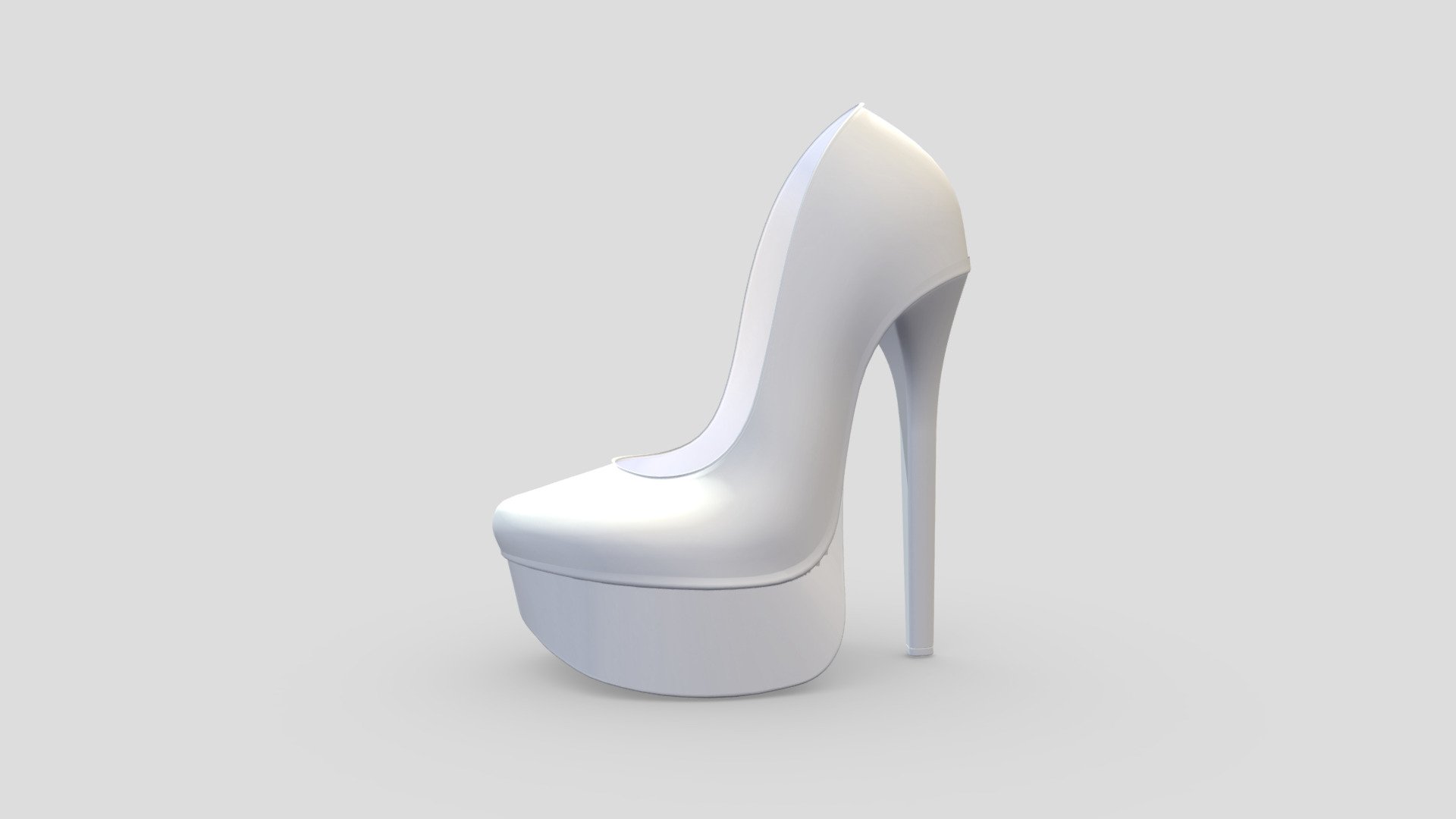 Female High Heel Shoe Base - Buy Royalty Free 3D model by 3dia [053b476 ...