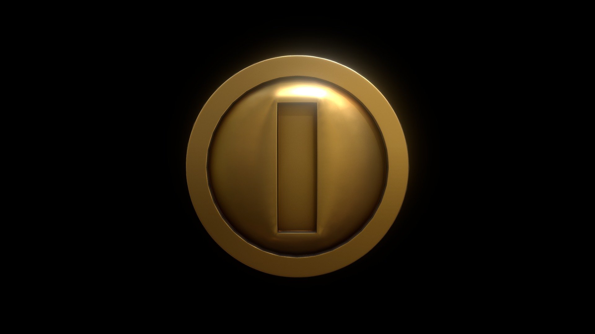Super Mario Bros: Golden Coin - Buy Royalty Free 3D model by Handrews3D ...