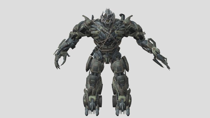 Megatron 3D models - Sketchfab
