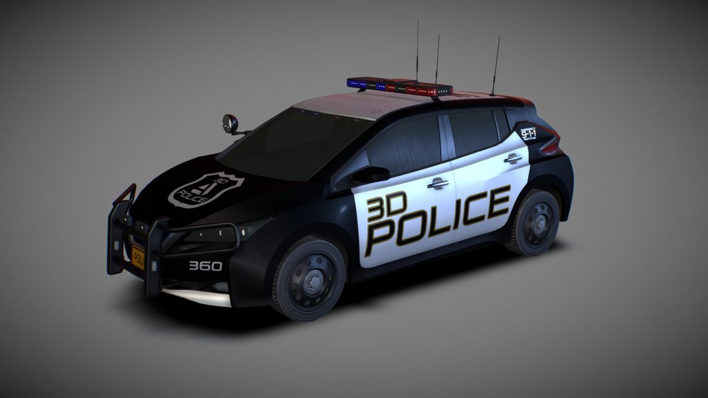 Police car - A 3D model collection by fengjiahui63 - Sketchfab