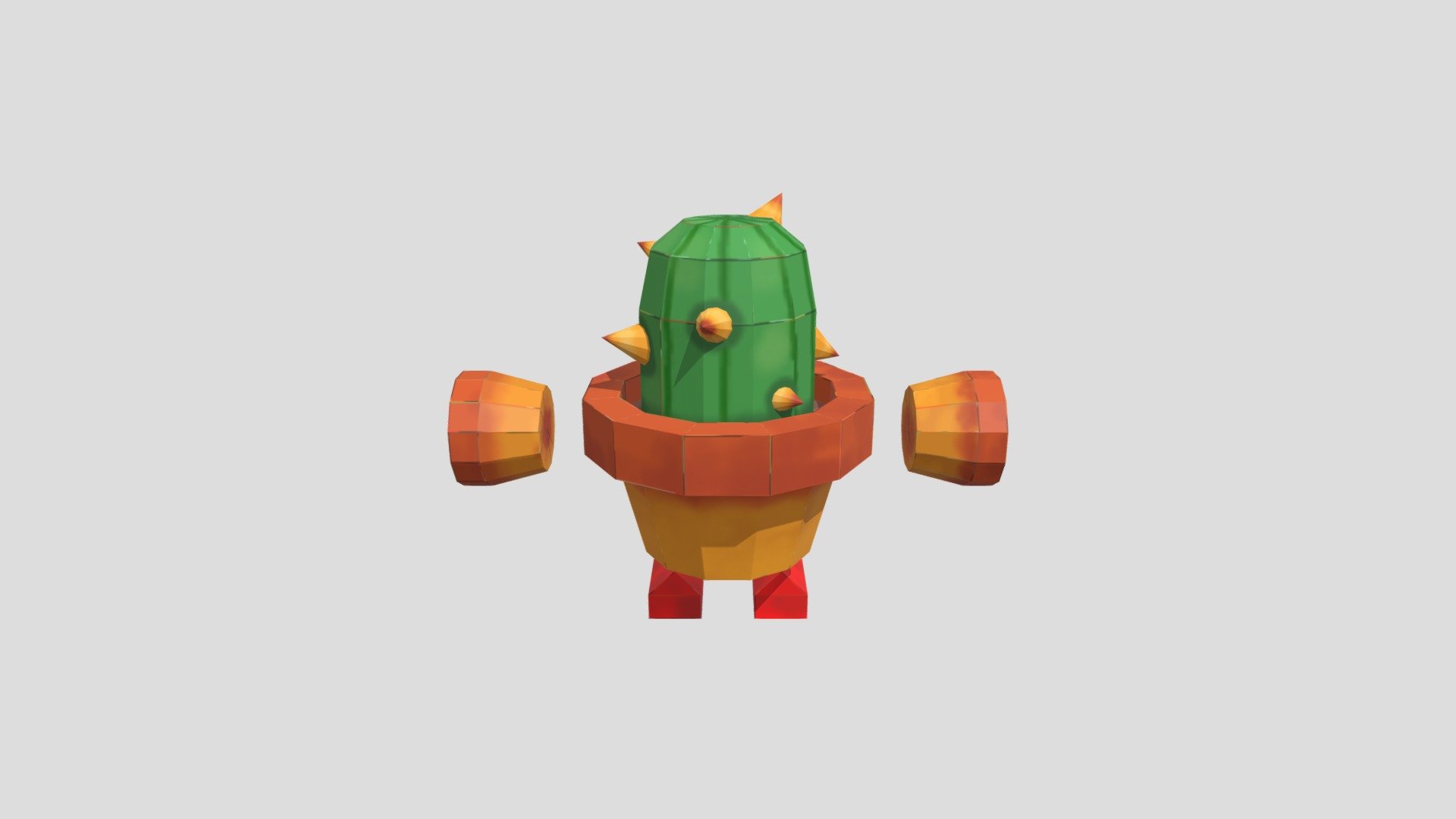 Cactius - 3D model by AAArcadev [053e948] - Sketchfab