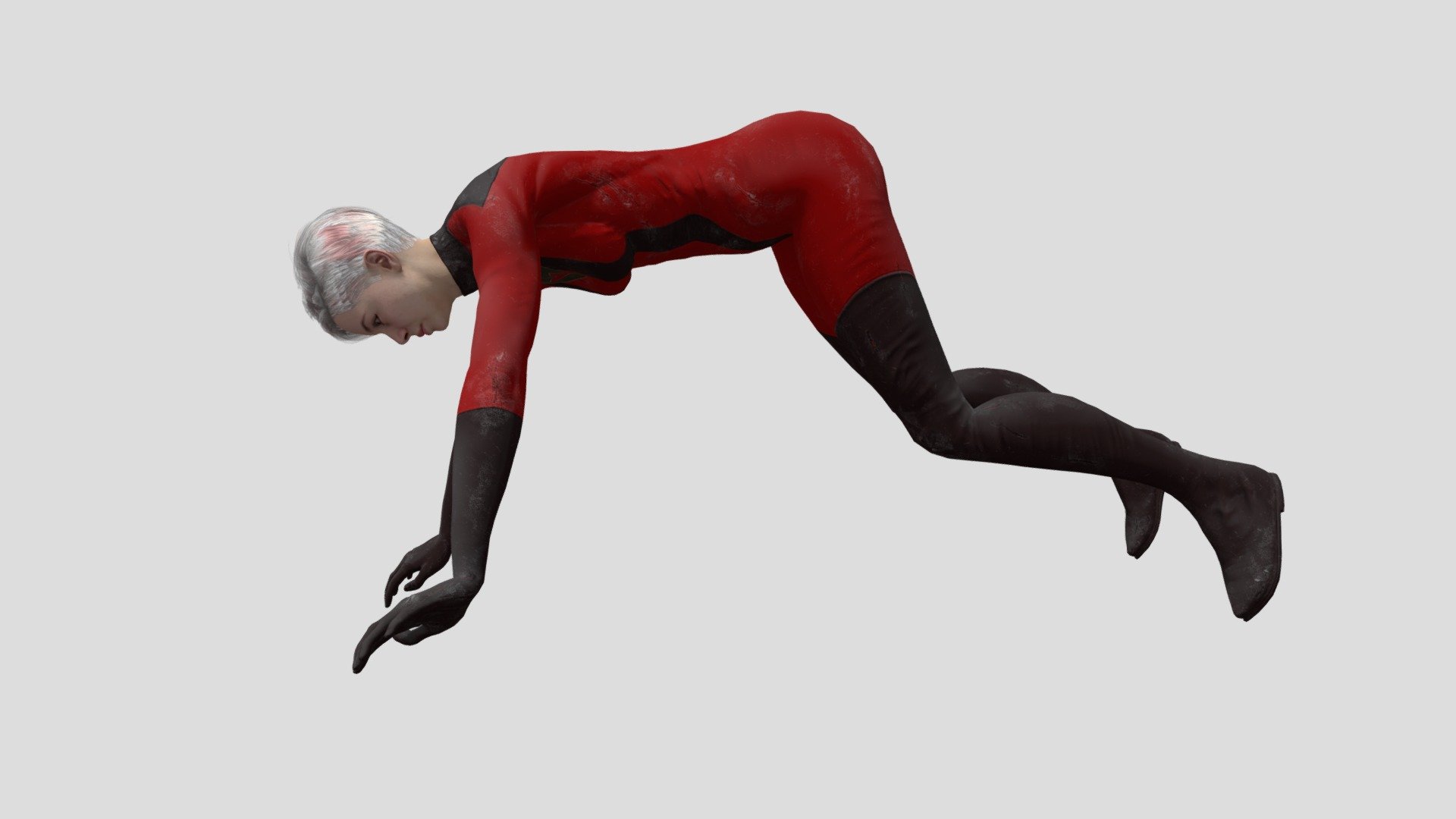 Fitness Expert Character Jump Push Up - 3D model by LasquetiSpice ...