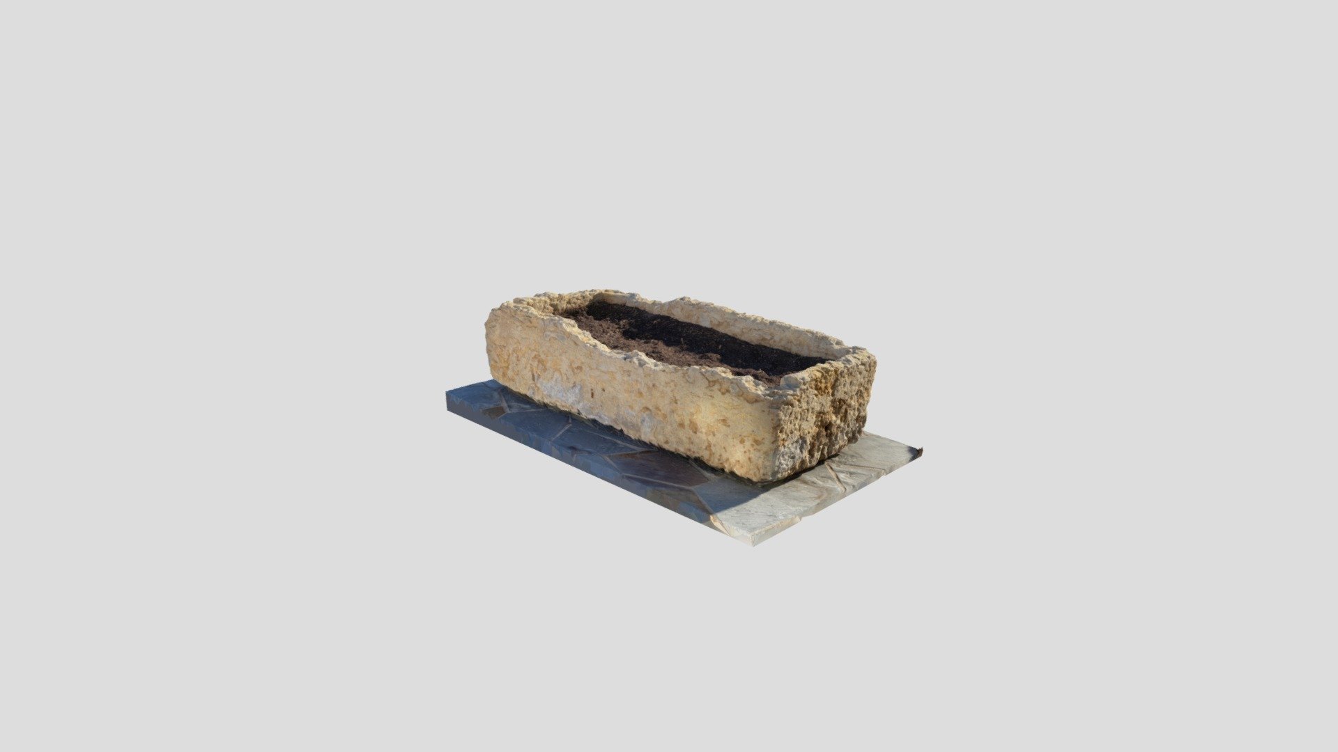 Stone Plant Trough - Download Free 3D model by alexestevan1 [0540a74 ...