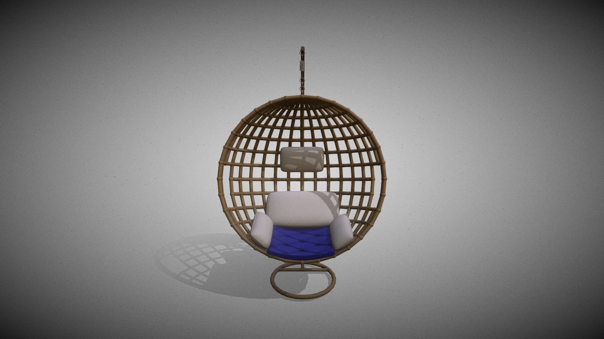 Hanging chair - 3D model by saleh0521 [05413dd] - Sketchfab