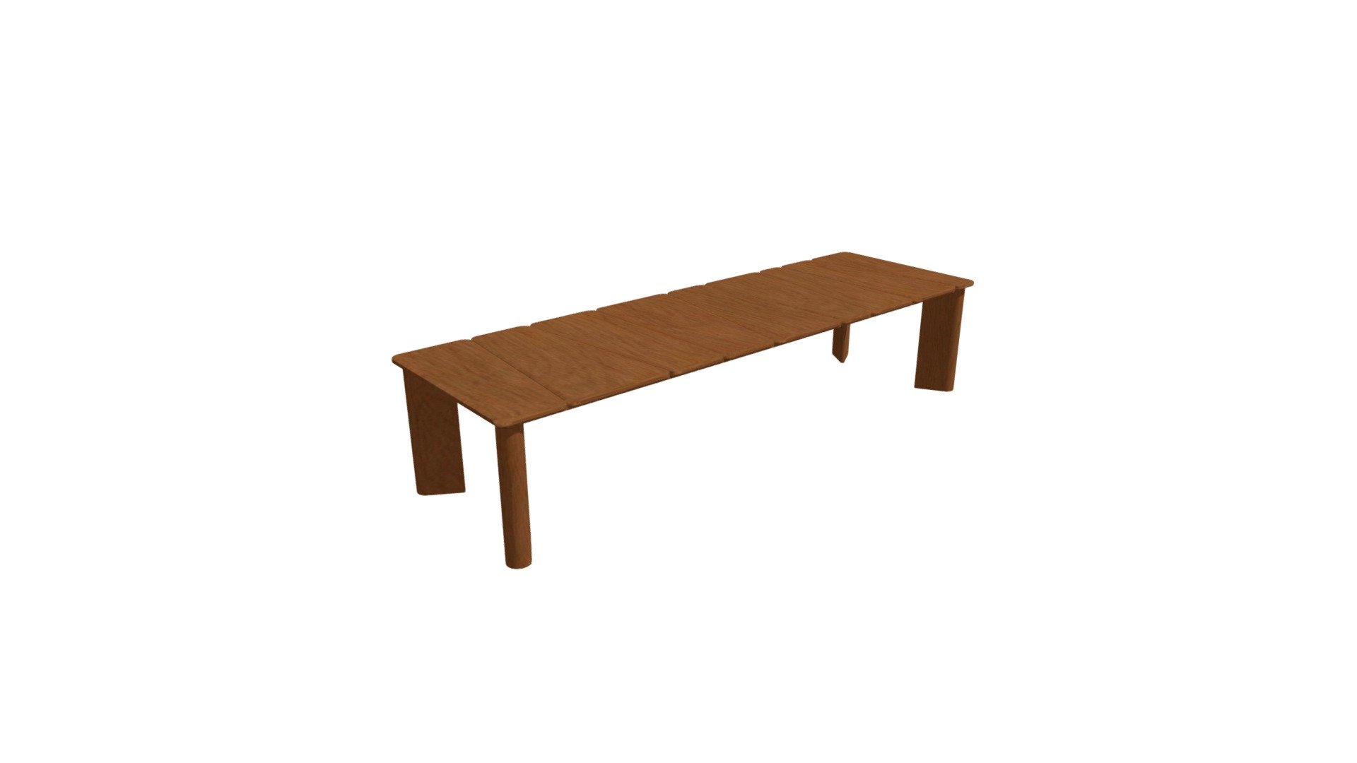 MESA DE JANTAR TRIBECA AMERICA AGAVE CASA - Download Free 3D model by ...