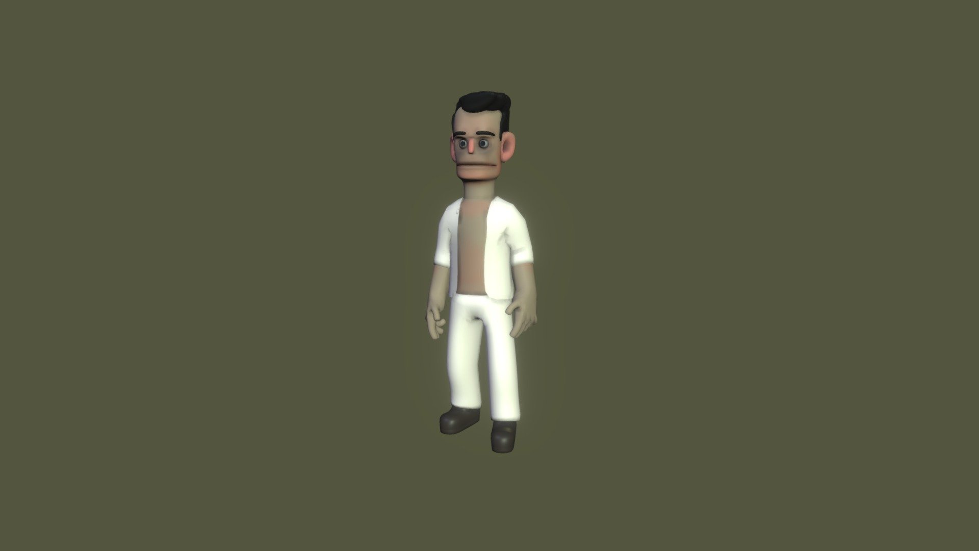 Stylised Man - 3D model by Bukachell [0541f7f] - Sketchfab